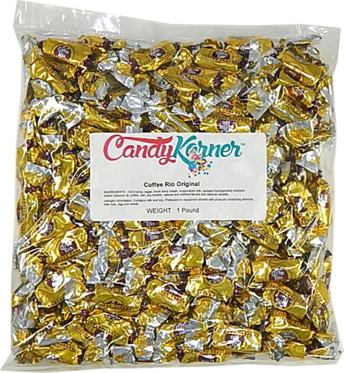 Coffee Rio Original Blend Coffee Caramels 1 pound ( 16 OZ ) By Candy ...