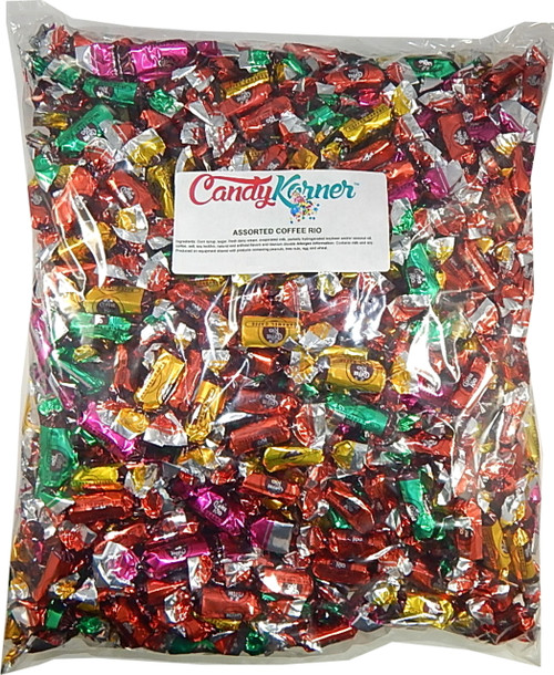 Coffee Rio Assorted Flavors Coffee Caramels 3 Pound ( 48 OZ ) By Candy ...