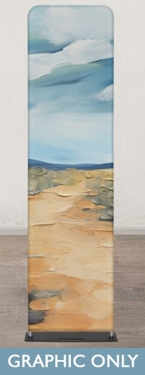 Mono 24" x 90" Double Sided Graphic Only - DisplayRepublicWholesale.com