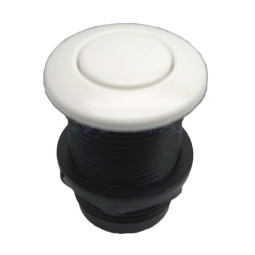 LG15W Jacuzzi #15 Air Button Complete, White - JW Services