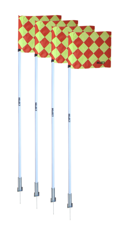 CORNER FLAGS SET OF 4 WITH SPRING AND SPIKES - Select Football ...