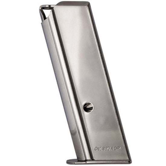 Mec-Gar Walther PPK Magazine-.380 ACP 6 Round Pistol Mag-Nickel ...