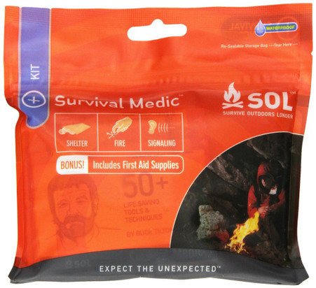 Adventure Medical SOL Series Survival Medic Survival/First Aid Kit ...