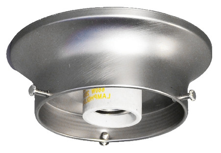 6" Ceiling fixture brushed nickel, mobile home light fixture