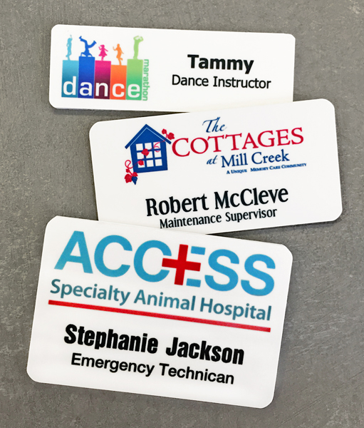 Name Tags - Plastic Name Tags - Kenny Products