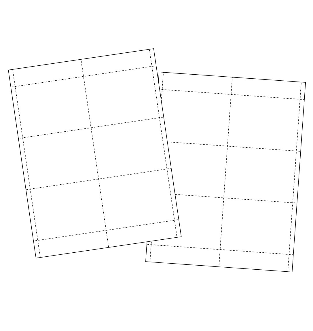 4"x3" Paper Name Tag Insert (500 inserts/pack) - Kenny Products