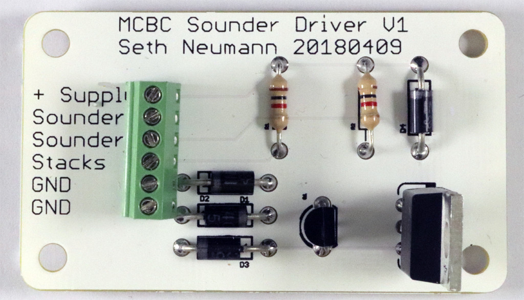 Telegraph Sounder Driver - Model Railroad Control Systems
