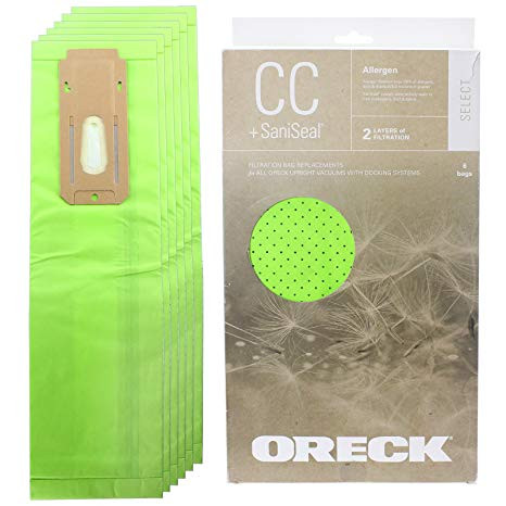 Oreck Upright Type CC SELECT Filtration Vacuum Bag (6pk)