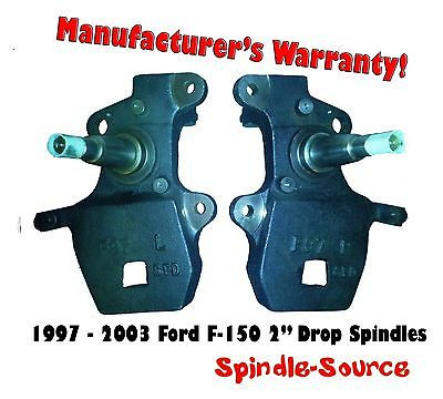 1997 - 2003 Ford F-150 F150 2" inch Drop Spindles 97-02 Expedition ...