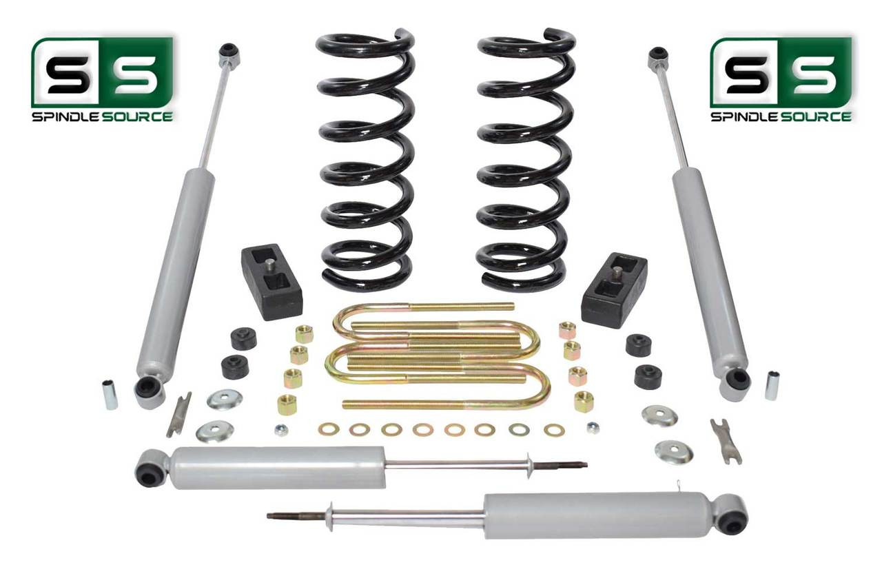 2001 - 2010 Ford Ranger 2WD 2"/ 2" Lift Kit 4 Cyl w/ Shocks