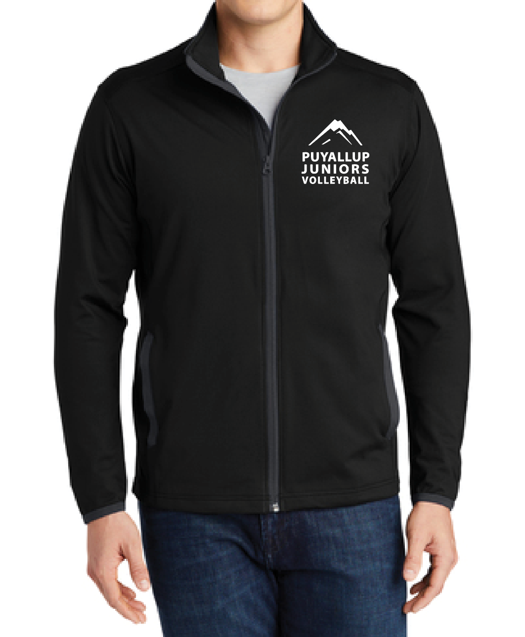 PUYALLUP JR VOLLEYBALL CLUB MENS JACKET ST853 - Winning Seasons