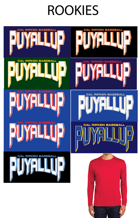 PUYALLUP CAL RIPKEN 25 ROOKIES DRIFIT LONGSLEEVE T-SHIRT - Winning Seasons