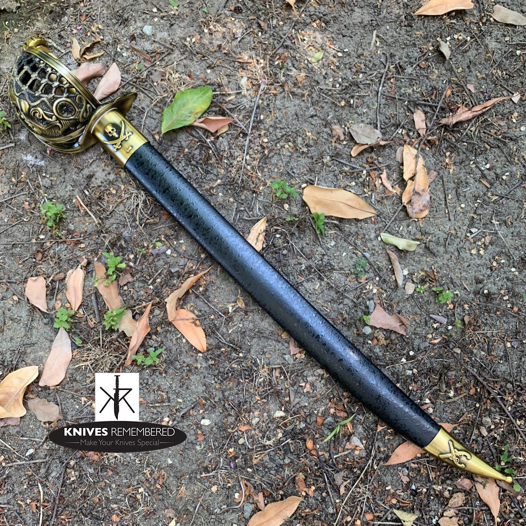 Pirate of Caribbean Mermaid Cutlass Pirate Sword Basket Guard ...