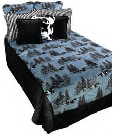 Rustic Throw Blankets and Pillows