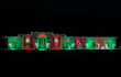 LED Red Bow Display | Christmas Cottage Lights