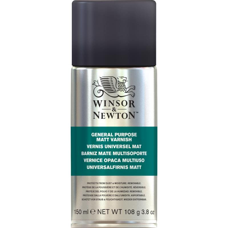 Winsor And Newton All Purpose Matt Aerosol Varnish