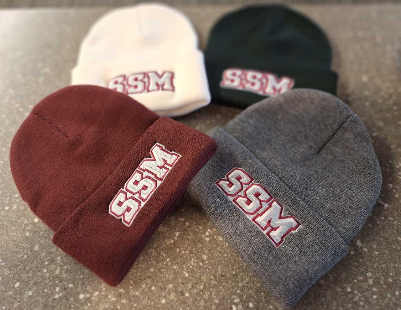NEW SSM Logo Cuffed Knit Beanie - Shattuck-St. Mary's School