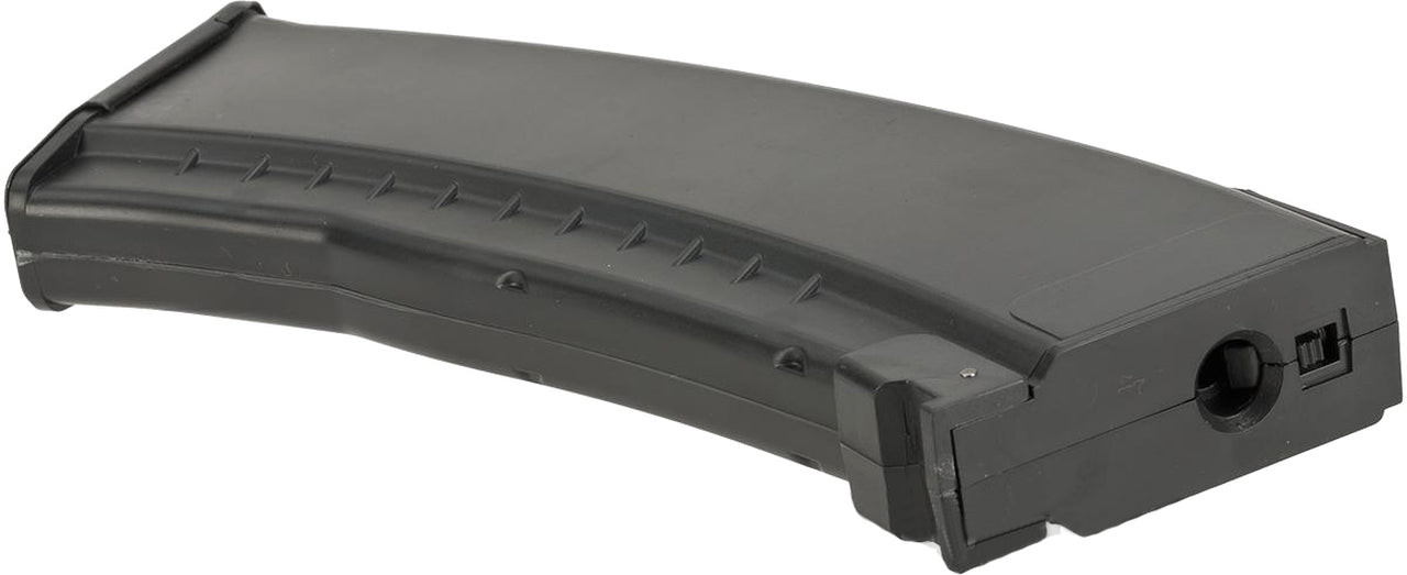 E&L AK74N Mid-Cap 120 RD Black Slab Side Magazine - bbguns4less