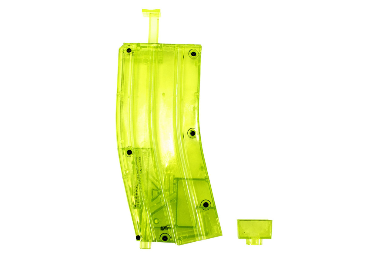 Nuprol XL M4 Magazine Speedloader in Clear Green (500 Rounds) - bbguns4less