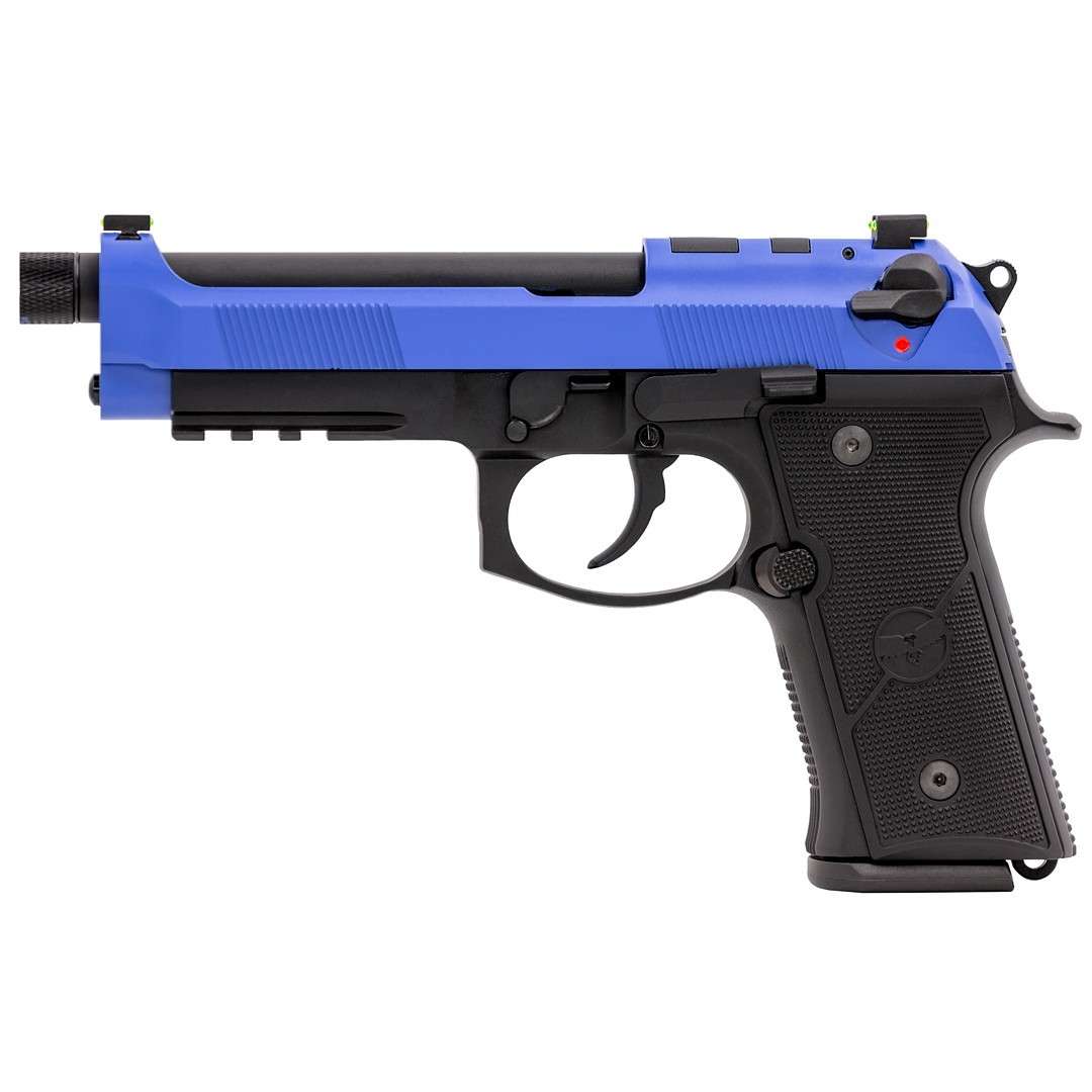 Raven R9-4 Gas Blowback pistol in Dual Tone Blue - bbguns4less
