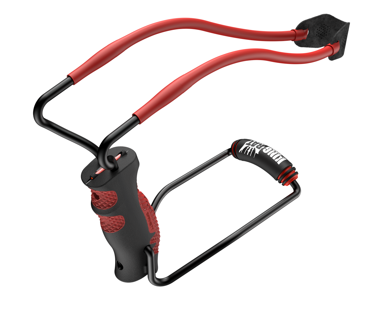 Barnett King Rat Black Widow Slingshot in Red (NEW Style) - bbguns4less