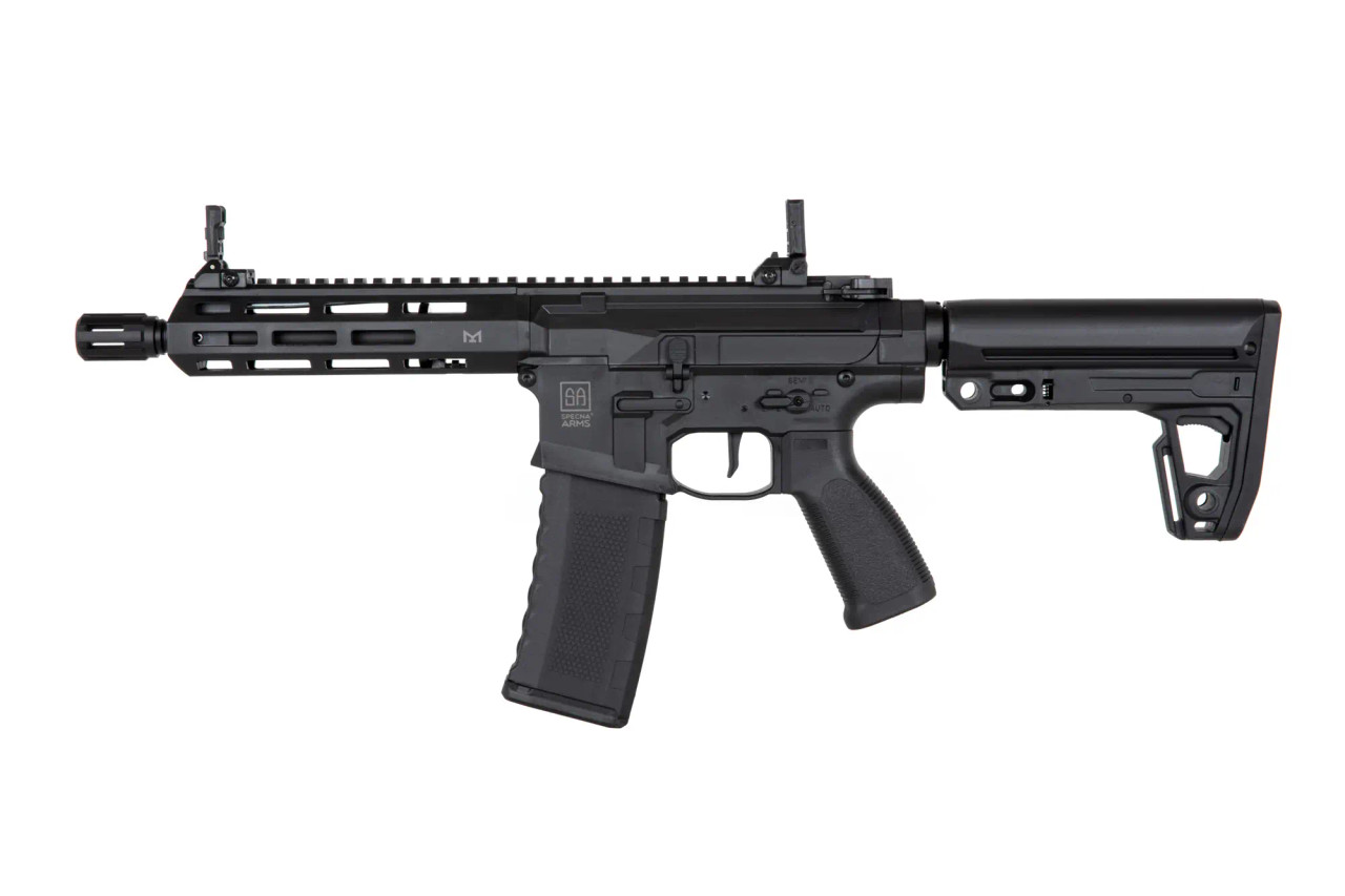 Specna Arms SA-F20 FLEX™ ETU™ Airsoft Rifle in Black - bbguns4less
