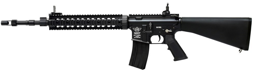 BOLT B4 MK12 MOD-1 Fixed Heavy - B.R.S.S AEG in Black - bbguns4less