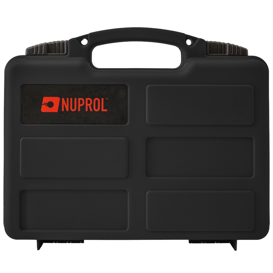 Nuprol Small Hard Case with in Black (P&P Foam) - bbguns4less
