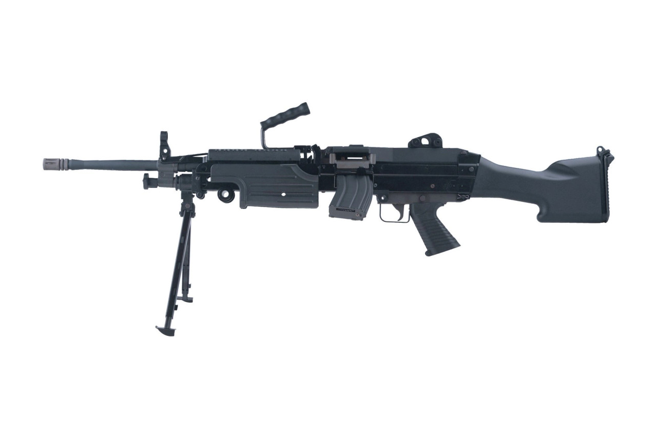 Classic Army M249 MK2 SPW AEG in Black (CA249) - bbguns4less