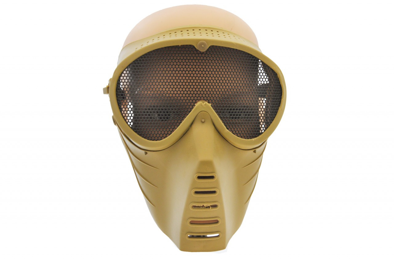 303 Airsoft mask with mesh in green - bbguns4less