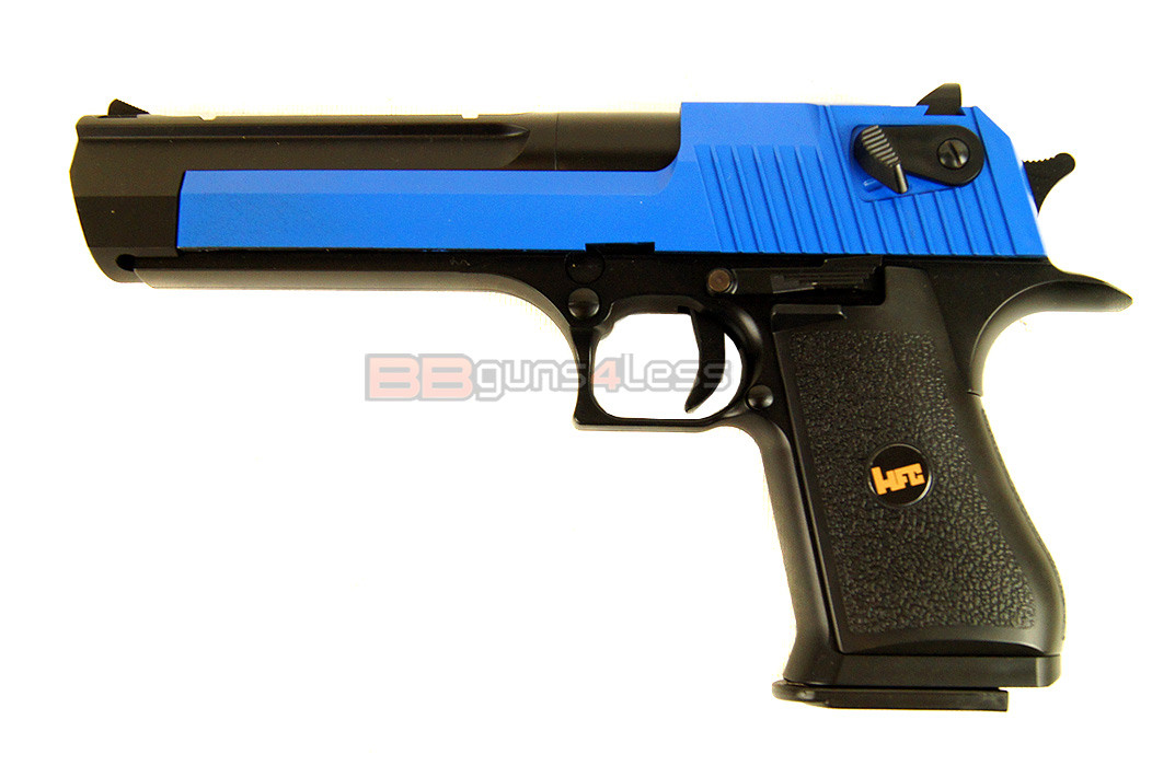 HFC HG195 D-Eagle Hardkick Version .50 Full Metal GBB Pistol Blue ...