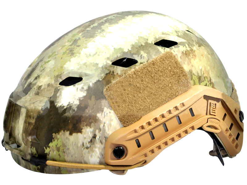Fast Helmet with Rails inc Extra Internal Padding in camo - bbguns4less