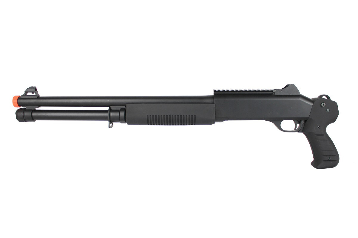KOER M3 RIS Full Length Triple Burst Shotgun in Black - bbguns4less