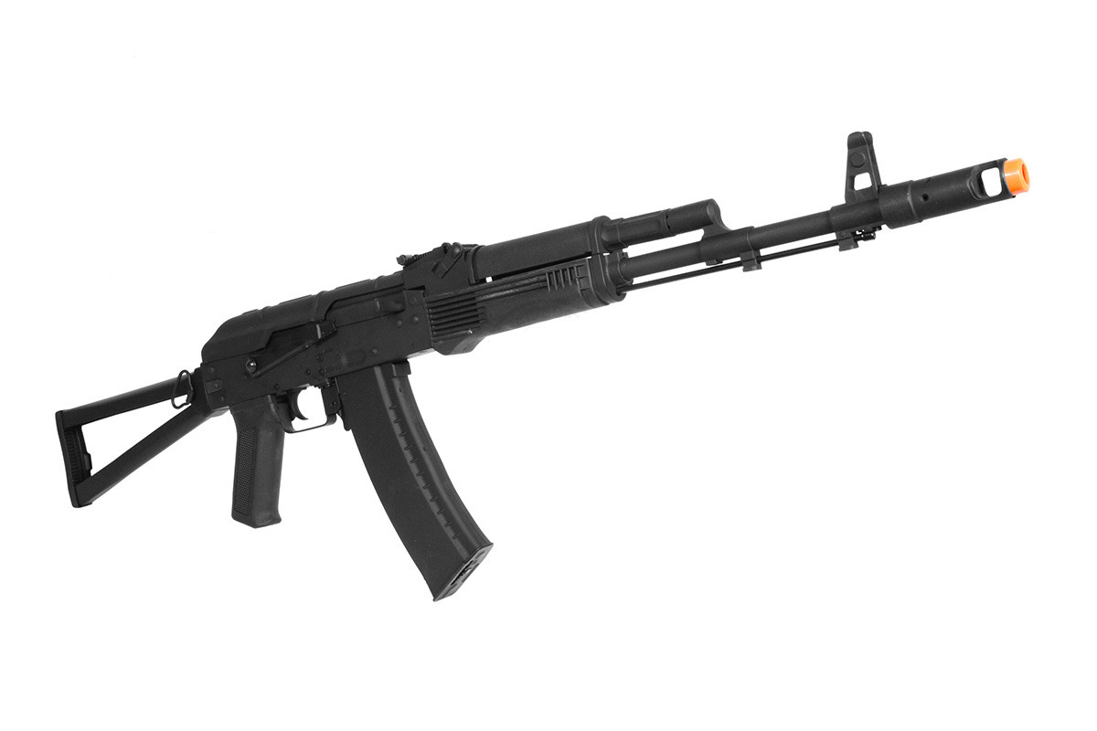 Cyma CM031C Electric AK47 Folding Stock Airsoft Rifle in Black ...
