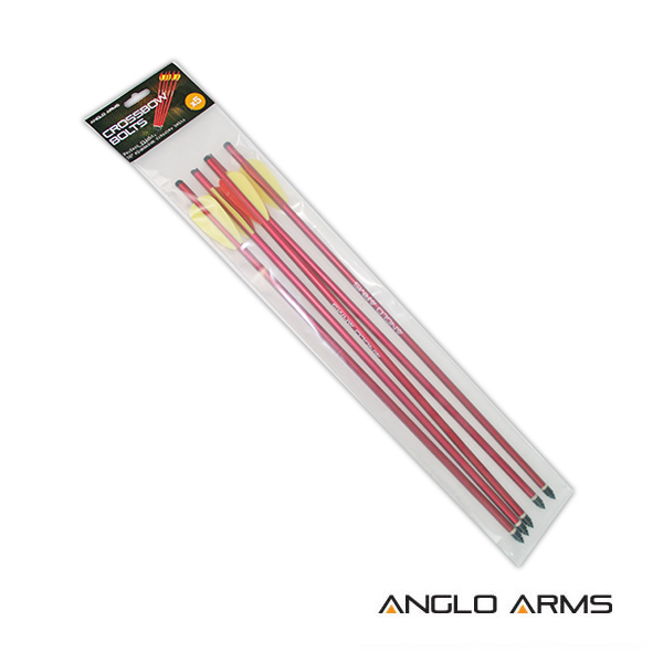 Anglo Arms Aluminium Crossbow Bolts 5 X 16 inch - bbguns4less