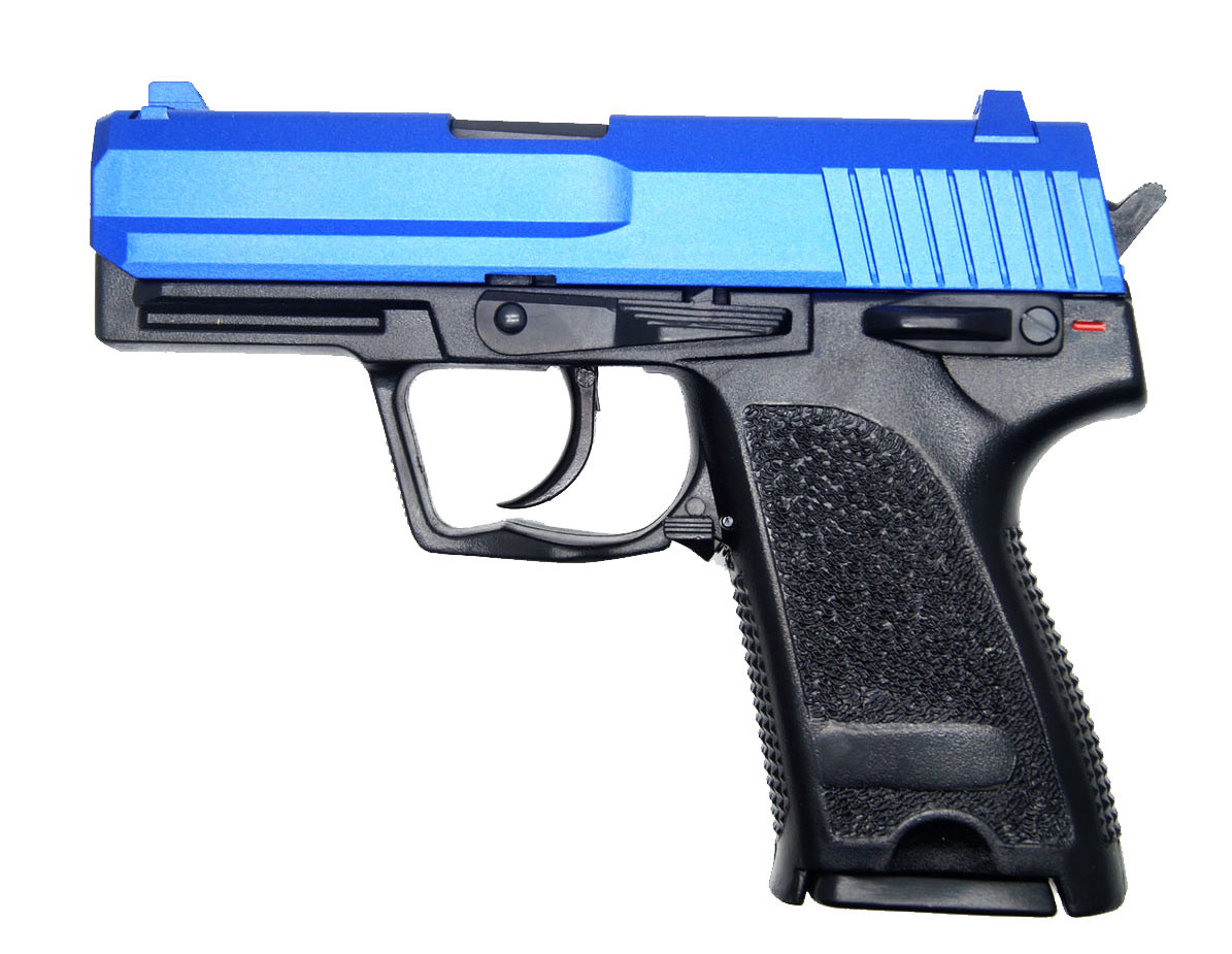 Y&P P8 USP Heavy Weight Spring Pistol in Blue - bbguns4less