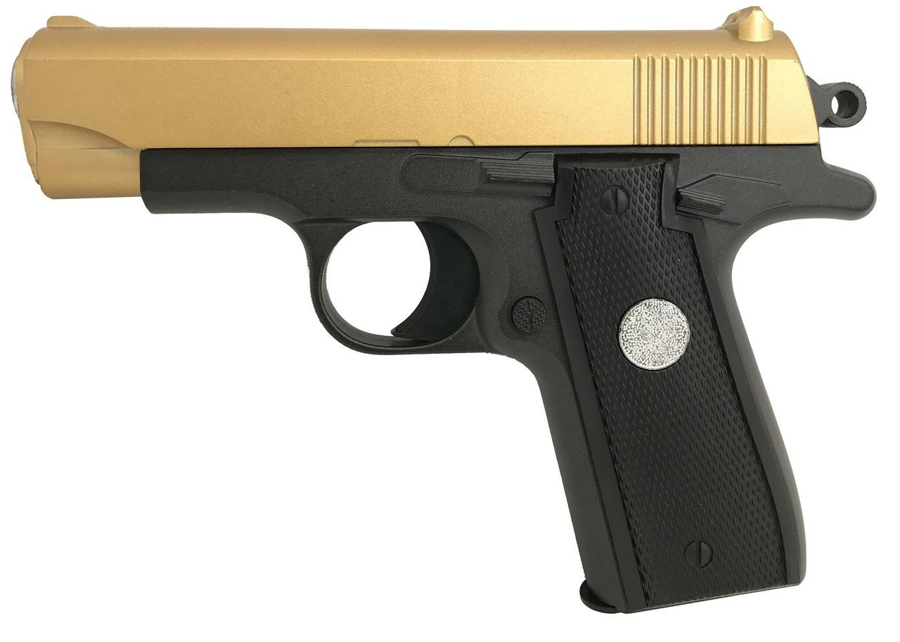 Galaxy G2 Metal Hand bb gun in Gold - bbguns4less