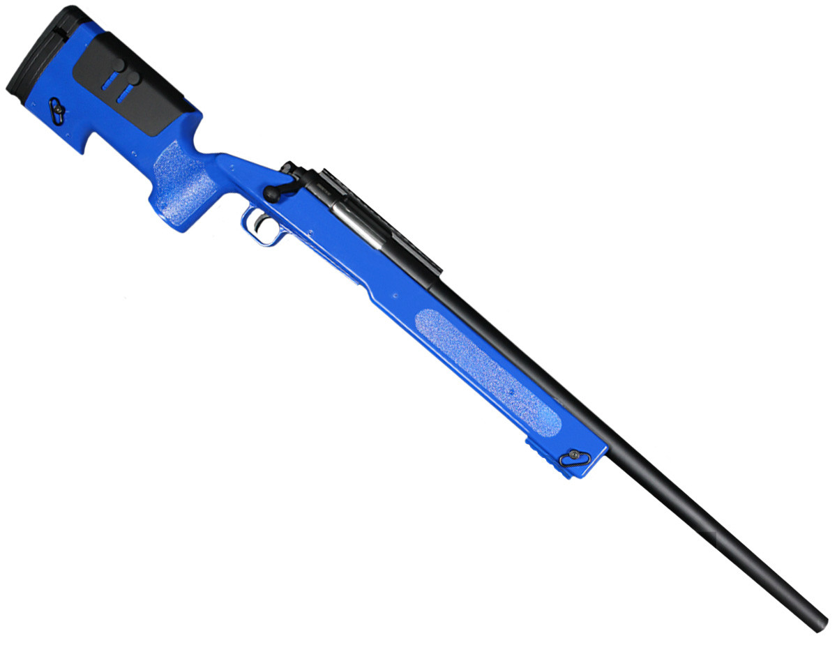 Double Eagle M62 Airsoft Sniper Rifle In blue - bbguns4less