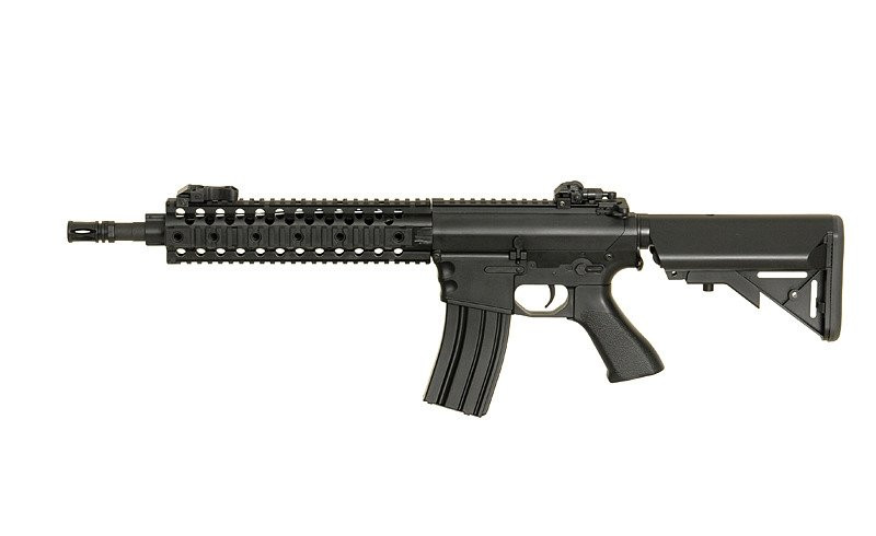 Cyma CM501 M4 CQB With RIS Rail in Black - bbguns4less