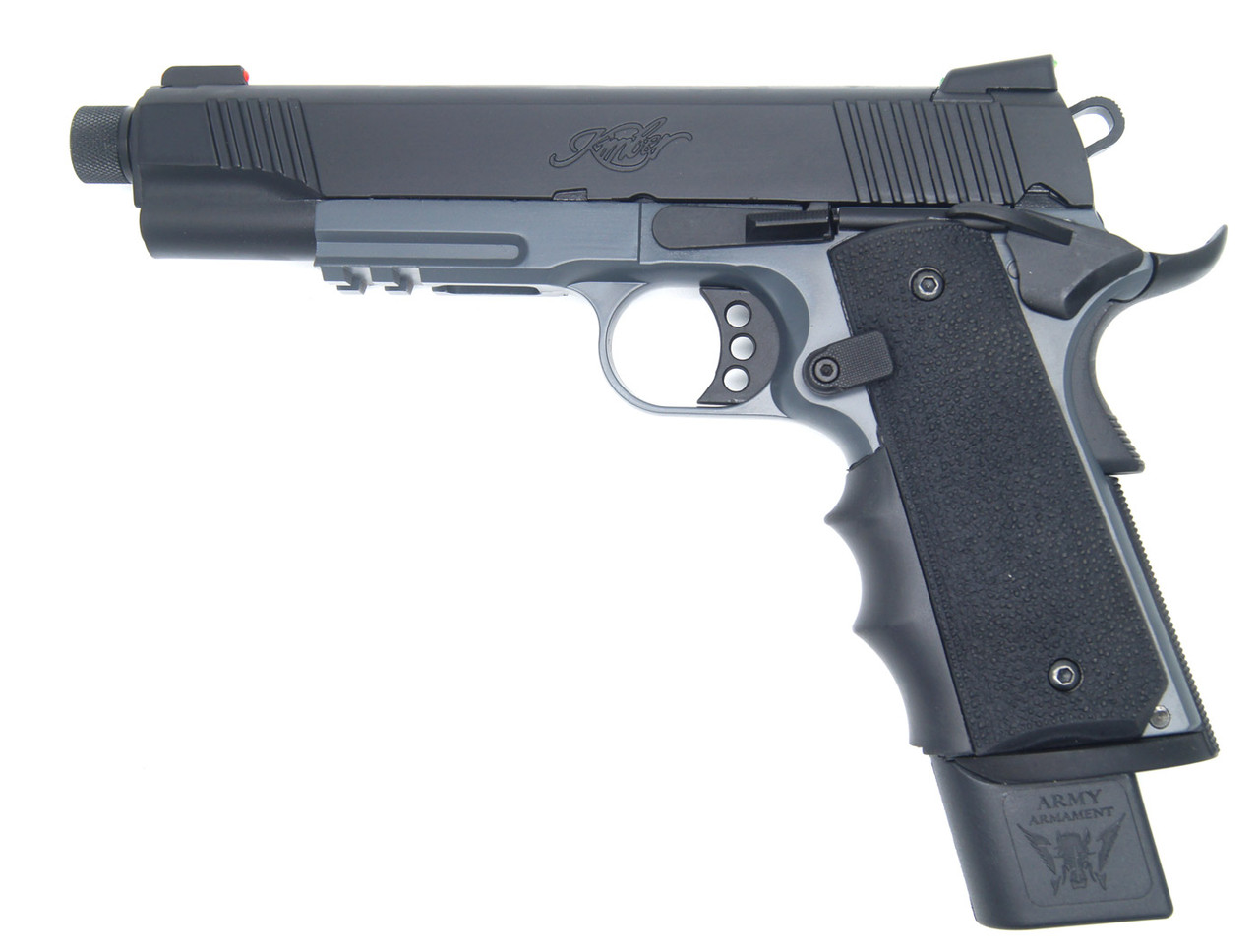 Army Armament R32-2 Kimber Warrior GBB Full Metal in Black & Gray ...