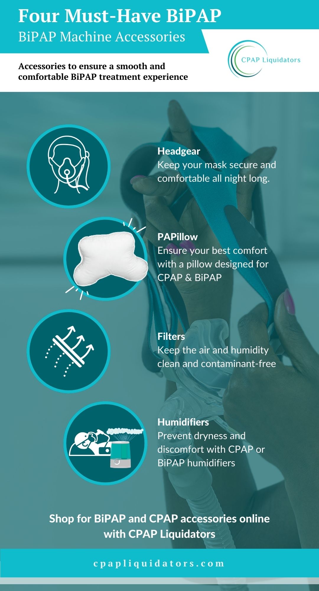 Four Must-Have BiPAP Machine Accessories - CPAP Liquidators