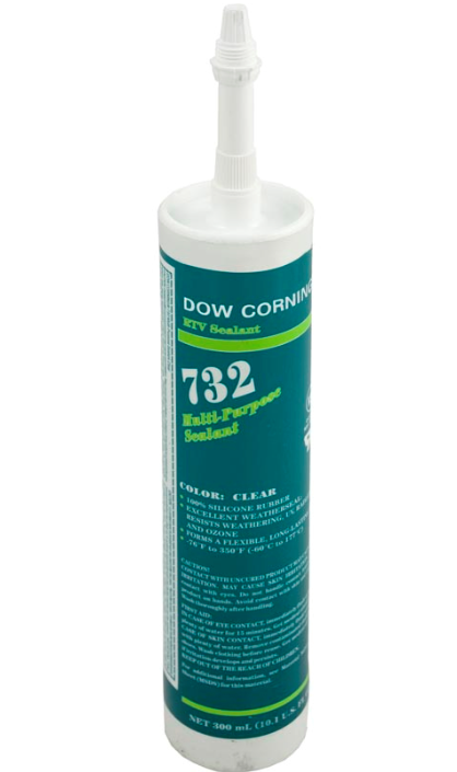 Dow Corning Multi-Purpose Sealant 732 Clear 10.3 oz Cartridge