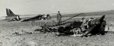 aa547 - shot down allied aircraft with Wehrmacht soldier ...