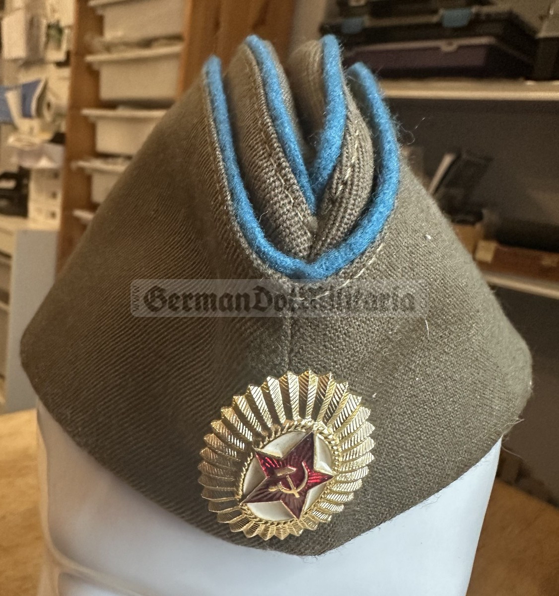 wo290 - c1990 dated Soviet air force officer overseas hat Pilotka ...