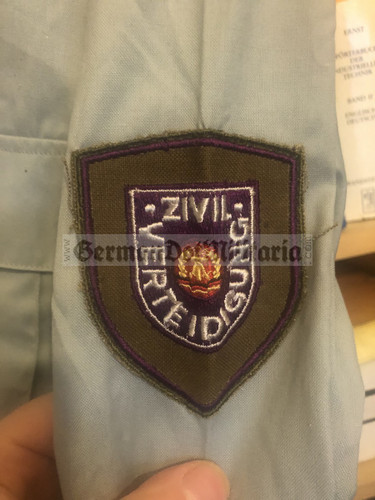 wo034 - ZV Zivilverteidigung Civil Defense Uniform shirt - different ...