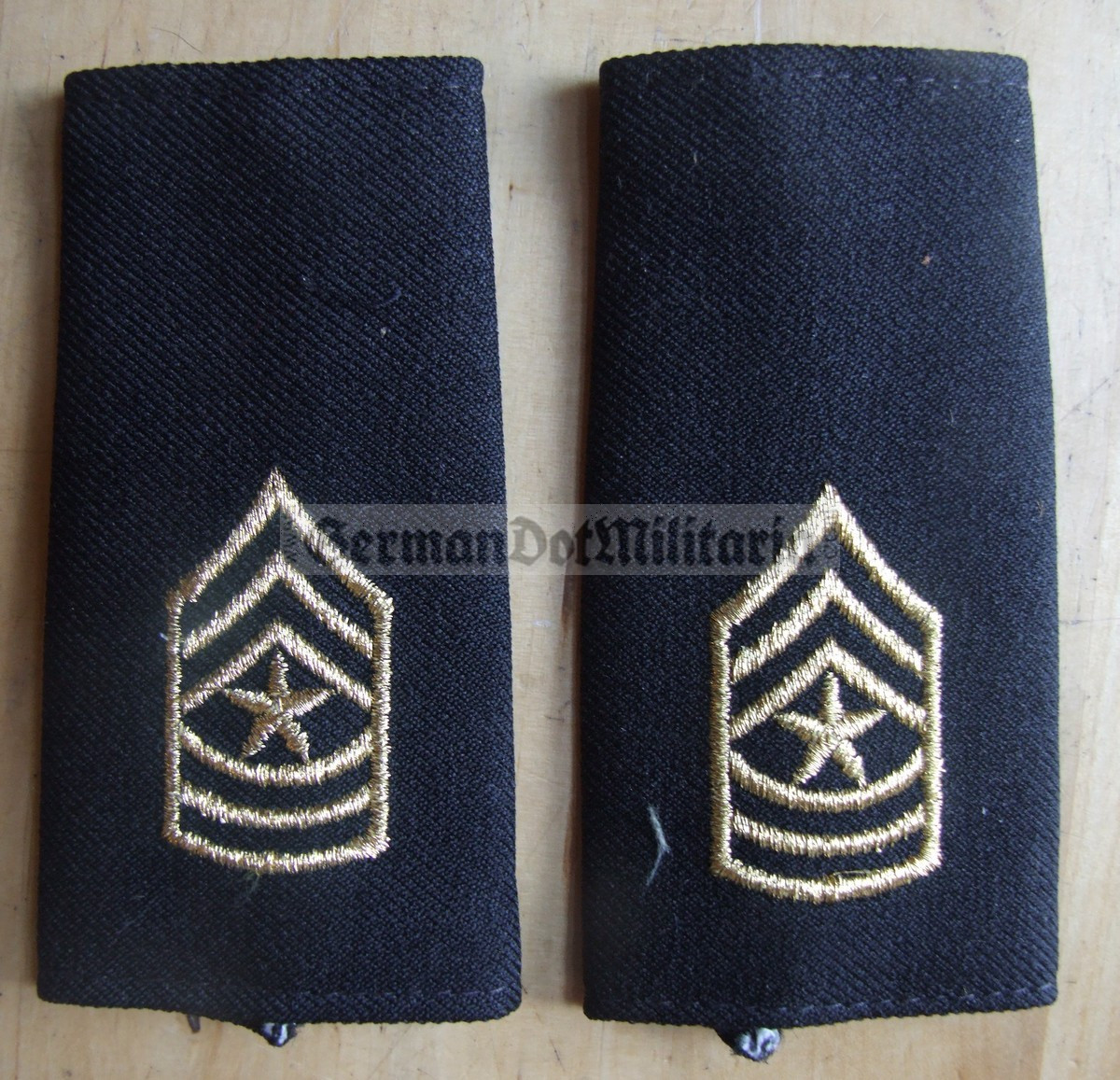 wh015 - Sergeant Major (SGM) US Army uniform shirt rank slip ons ...