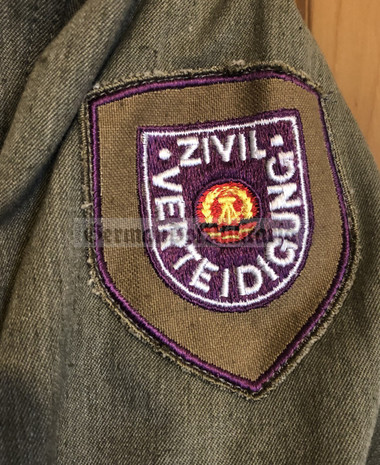 wo178 - ZV Zivilverteidigung Civil Defence - male uniform jacket ...