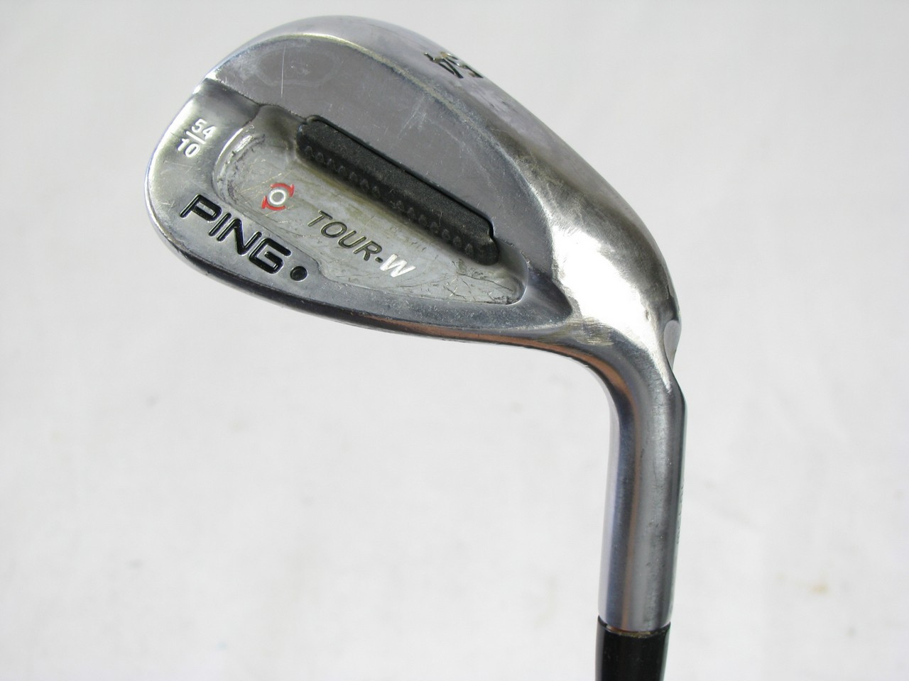Ping Tour-W Brushed Silver BLACK DOT Sand Wedge 54* w/ Tour Issue S400 ...