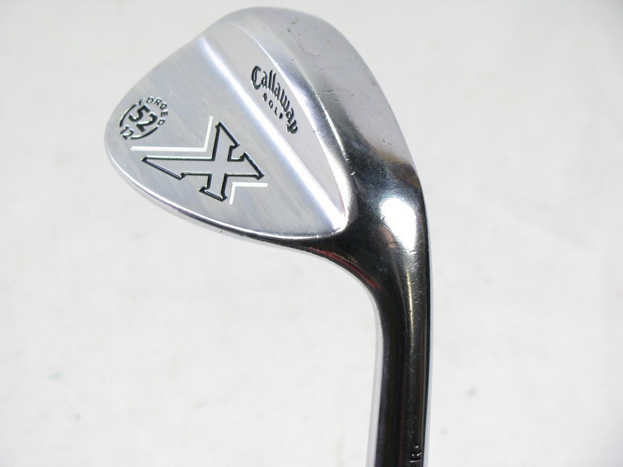 Callaway X-Forged White Chrome 52* Gap Wedge 52-12 w/ Steel Rifle Project X 6.0 (Out of Stock ...