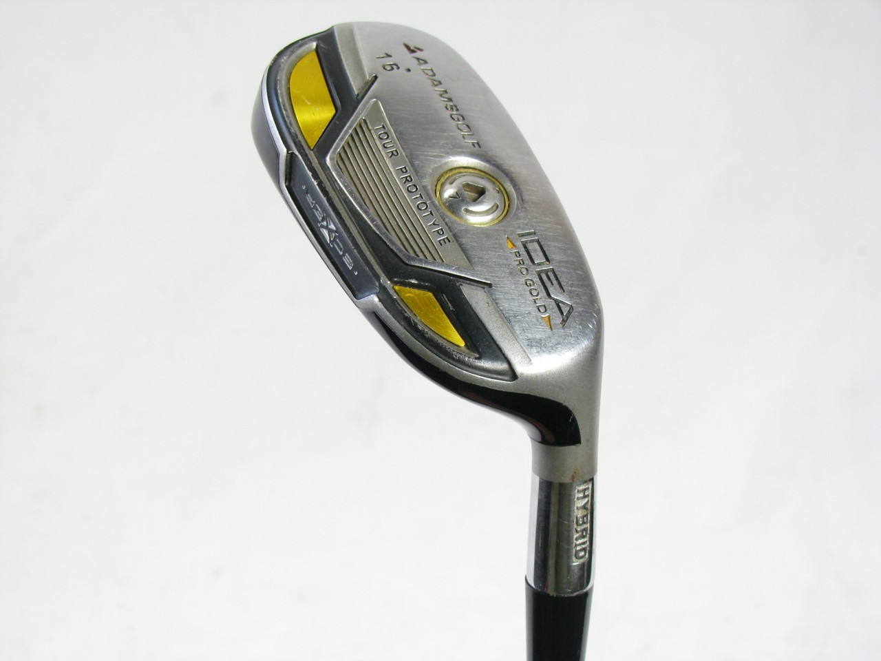 Adams Idea Pro Gold Hybrid 16 degree w/ Steel Stiff Flex - Clubs n ...